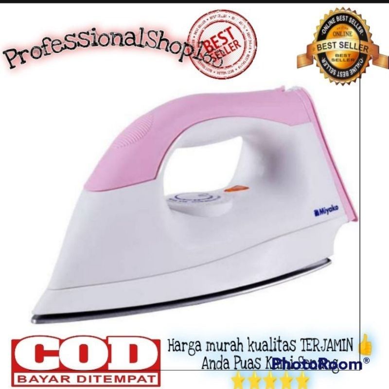 Jual PS - Setrika listrik Miyako El-1000 M Dry Iron / Setrika Kering ... Jual PS - Setrika listrik Miyako El-1000 M Dry Iron / Setrika Kering ...
