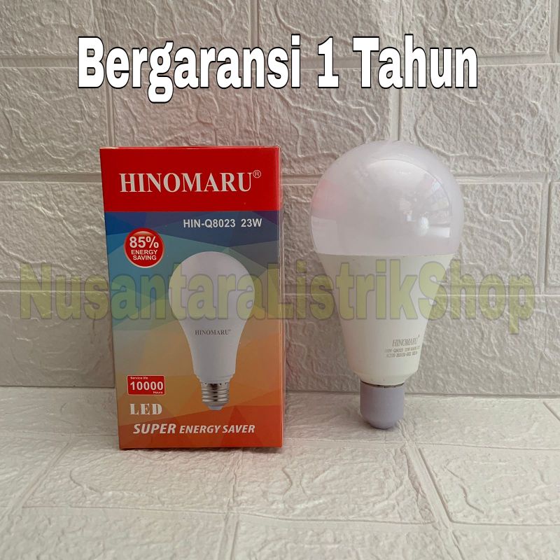 Jual Lampu Led Hinomaru 23 Watt Led A Bulb 6500K Cahaya Putih | Shopee ...