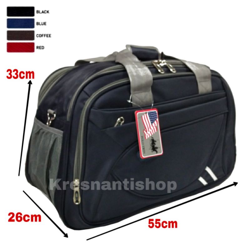 Jual tas pakaian travel tas travel bag Polo Twin travelling | Shopee ...