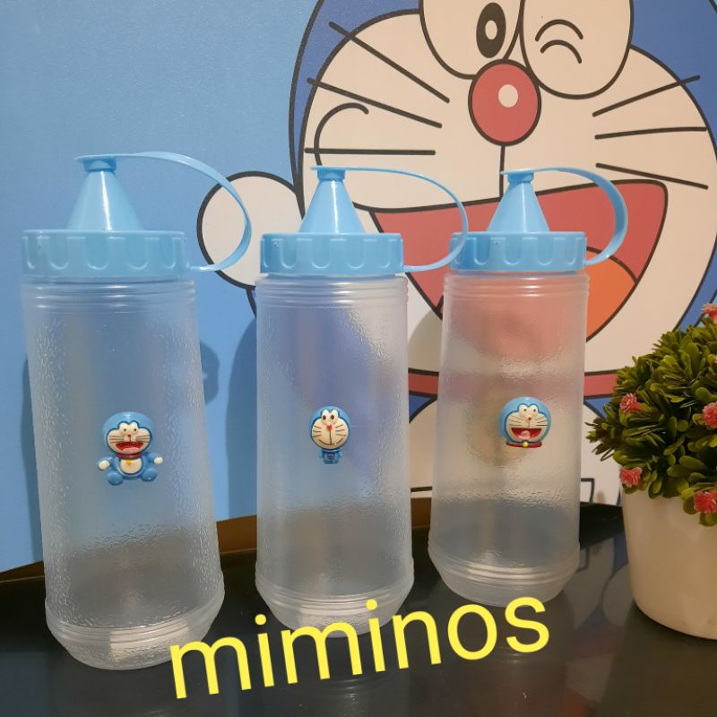 Jual botol kecap doraemon / botol saos doraemon | Shopee Indonesia
