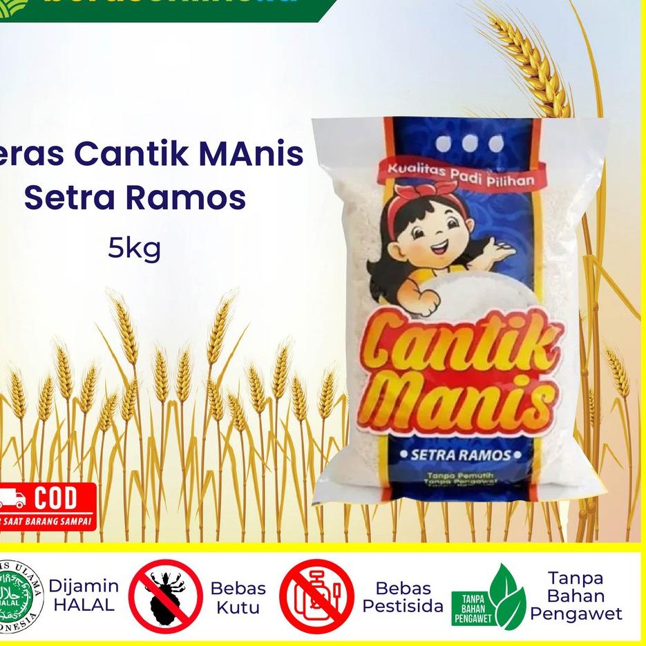 Jual Lagi murah--Beras Online - Beras Setra Ramos 5Kg Cantik Manis ...