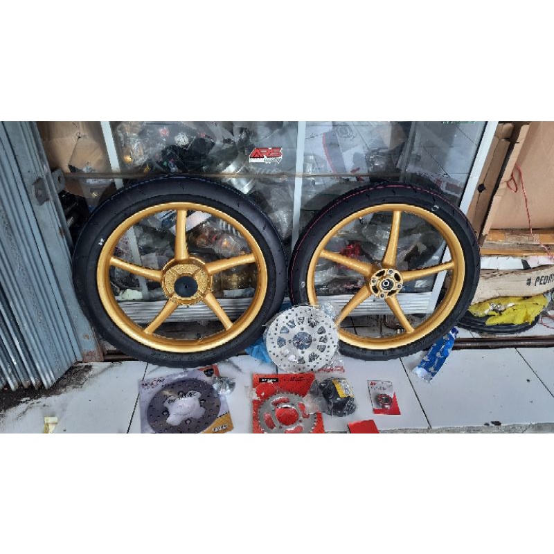 Jual Velg Copy RCB pnp KLX150, DTracker150 & CRF150L | Shopee Indonesia