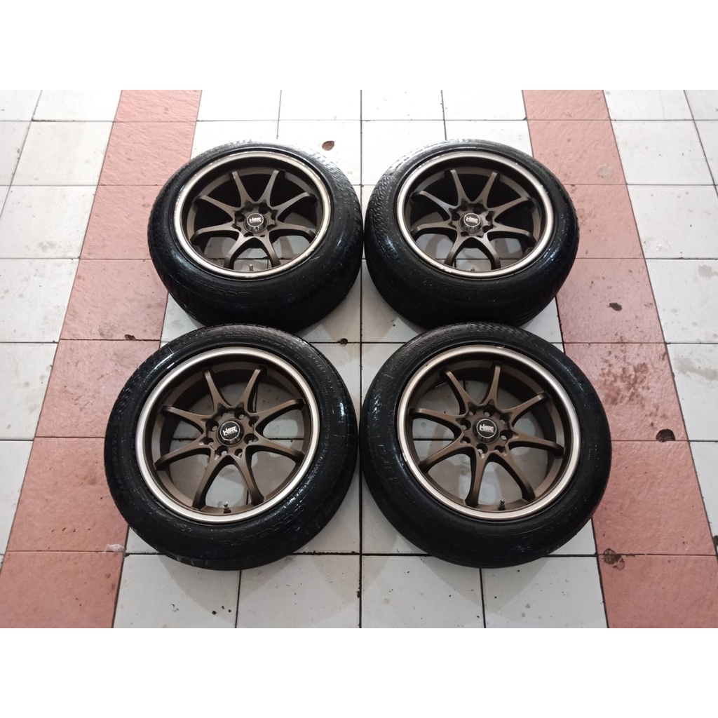 Jual velg pelek mobil racing seken ce 28 ring 16x7 lubang baut 4x100 ...