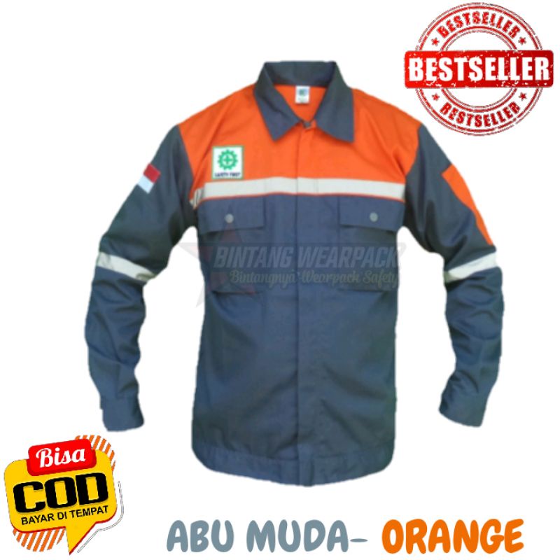Jual Wearpack safety/baju seragam kerja lapangan/seragam proyek/kemeja ...