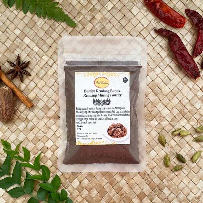 Jual Bumbu Rendang Instan Spesial 1 kg / Rendang Seasoning Abu Sulaiman ...