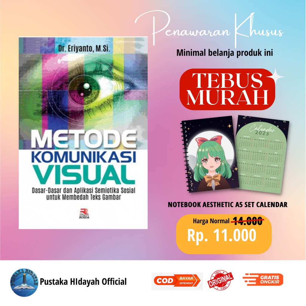 Jual Metode Komunikasi Visual - Eriyanto | Shopee Indonesia