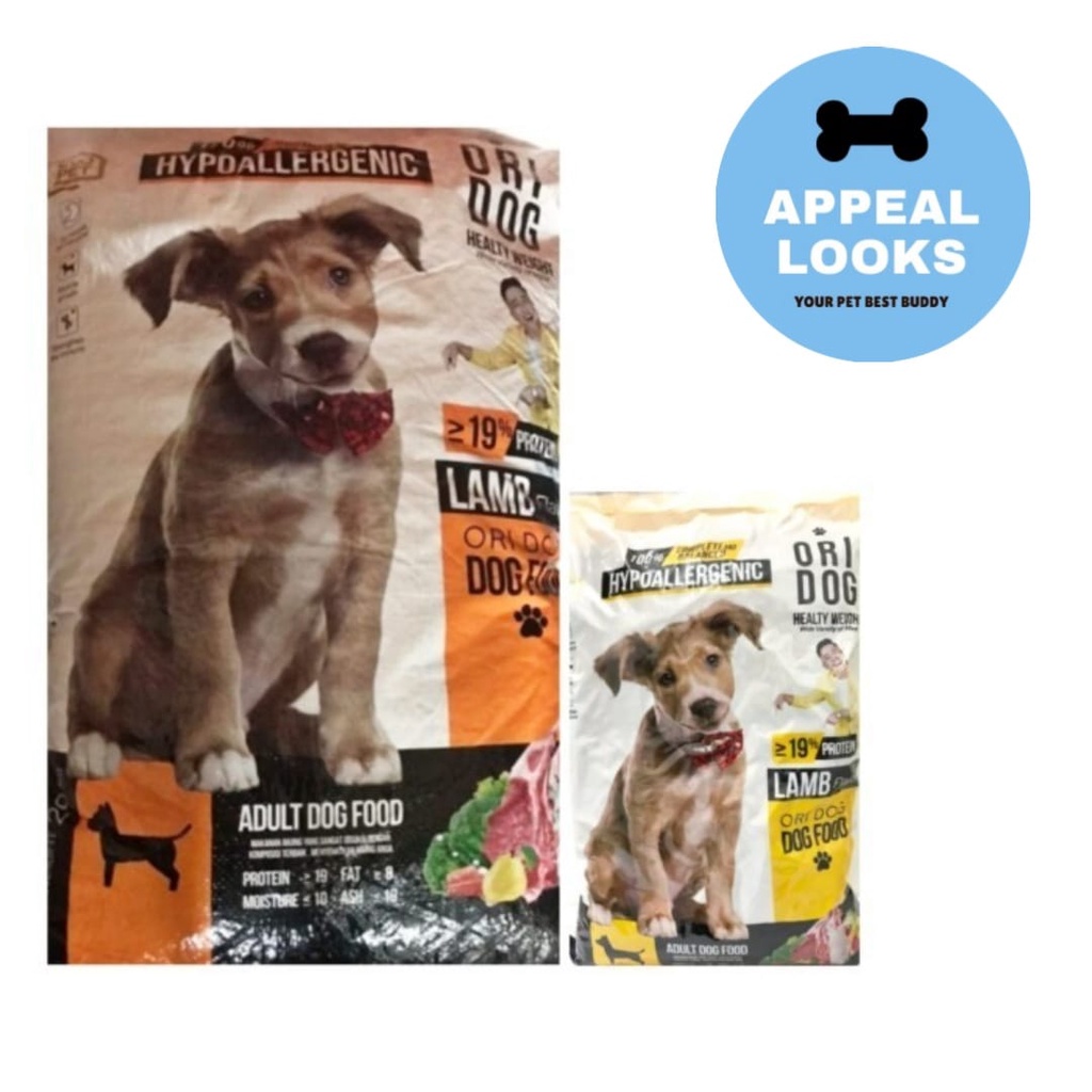 Jual Ori Dog 20kg Hypoallergenic Makanan Pakan Anjing Dewasa / Dog Dry ...