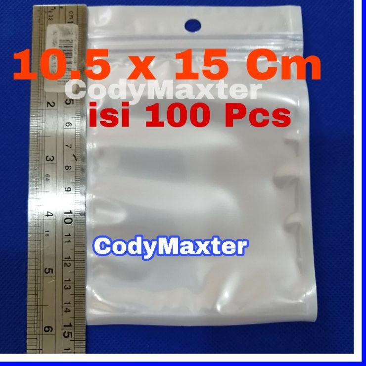 Jual Dijamin puas--Plastik Klip Plastik Ziplock 10.5x15 Cm isi 100 Pcs ...
