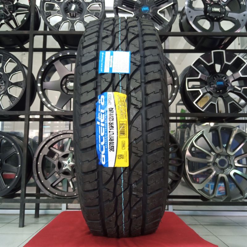 Jual Ban Mobil Pajero Fortuner Triton Accelera Omikron A/T 265 70 Ring ...