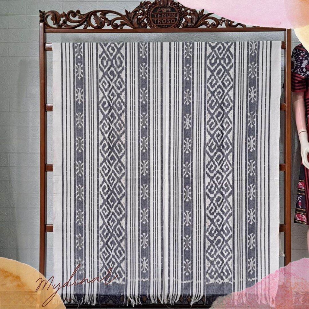 Jual Kain Batik Tenun Tradisional Nusantara Motif Troso Jepara Jawa ...
