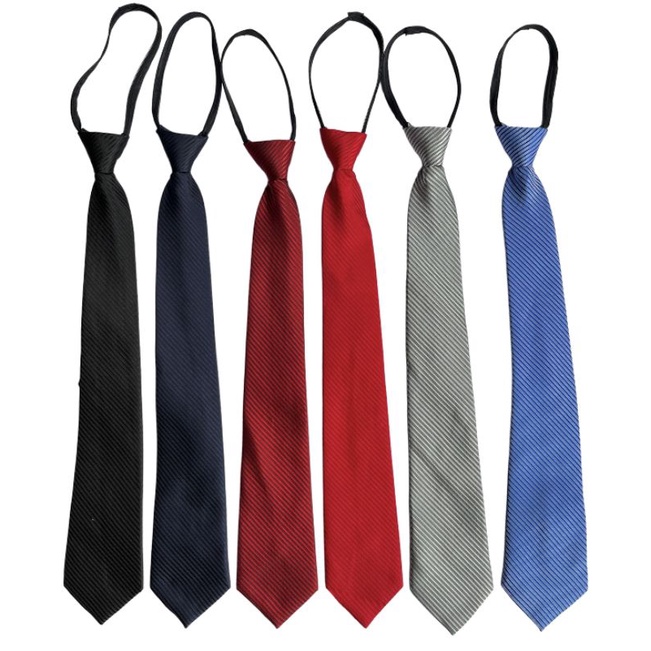 Jual Dasi Instant Praktis | Dasi Instant Motif Salur | Dasi Premium ...