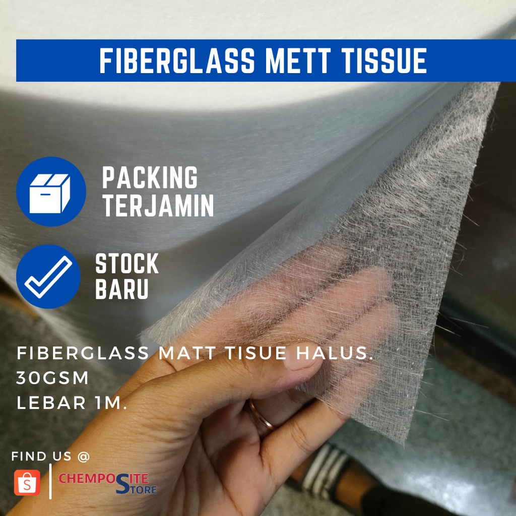 Jual Serat fiber TISSUE pelapis anti bocor aquaproof- membran ...