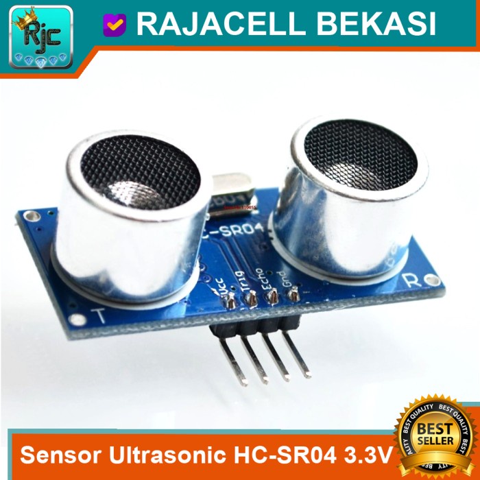 Jual Sensor Ultrasonic HC-SR04 3.3V Sensor Jarak ESP8266 Raspberry STM32 | Shopee Indonesia