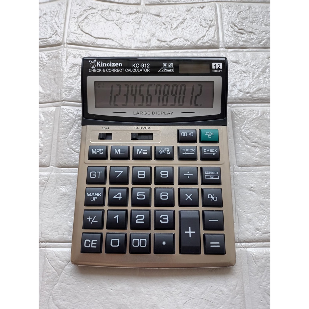 Jual kalkulator dagang 912BESAR - 12 digit | Shopee Indonesia