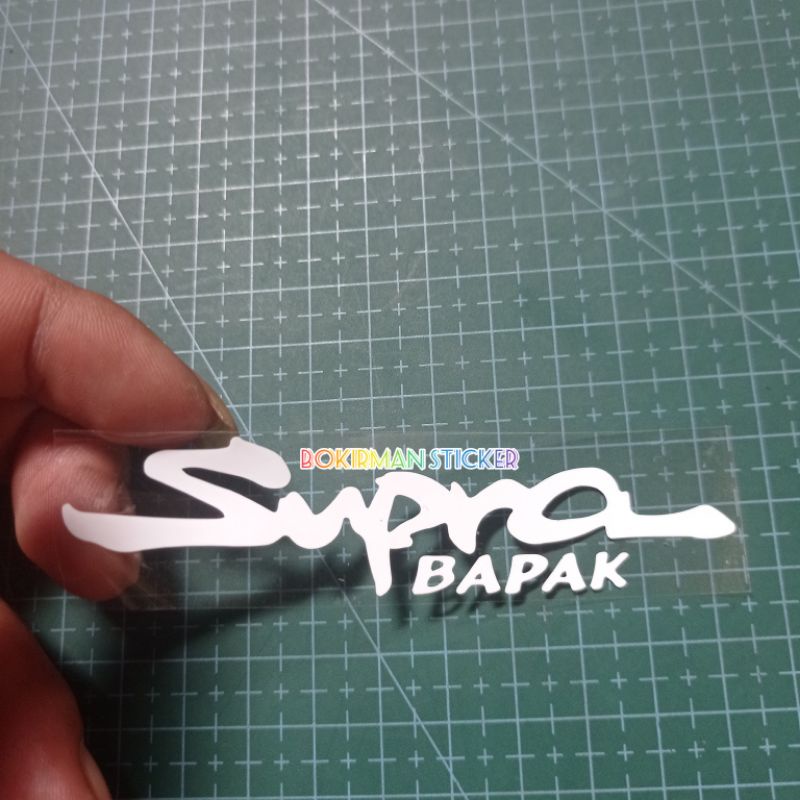 Jual STICKER SUPRA BAPAK CUTTING | Shopee Indonesia