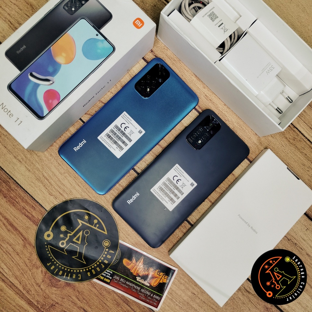 Jual Xiaomi Redmi Note 11 // 6/128~4/128 Fullset Garansi Resmi TAM ...