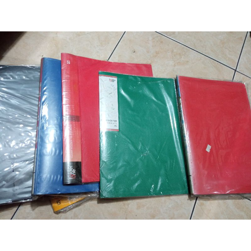 Jual CLEAR HOLDER/ MAP PLASTIK ISI HOLDER PLASTIK BENINGISI 20 LEMBAR ...