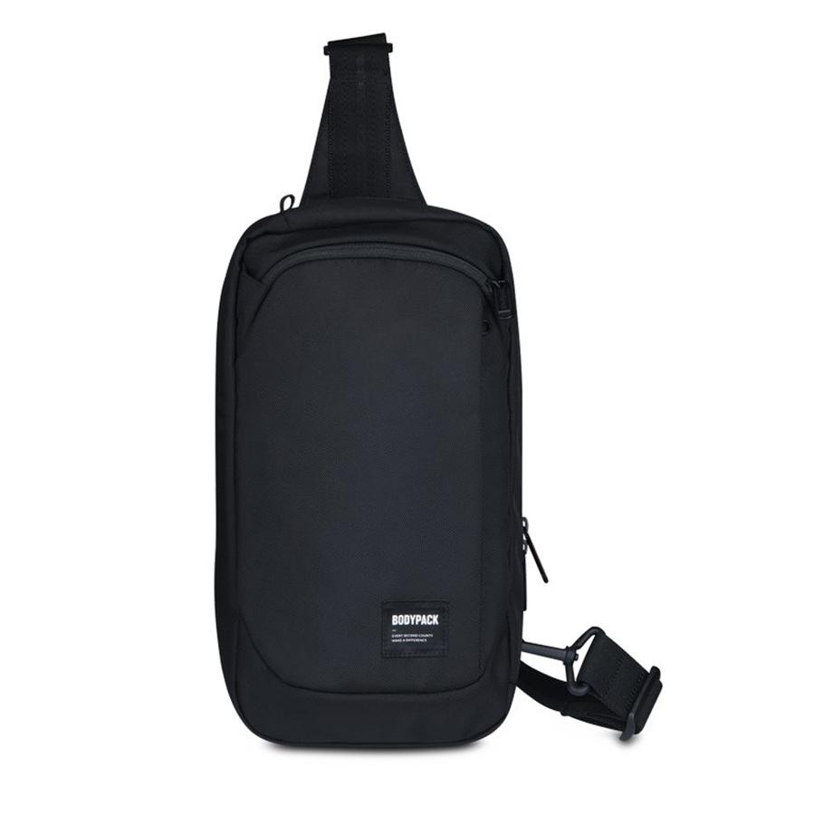 Jual Harga Spesial Bodypack Wanderer Sling Bag - Black | Shopee Indonesia