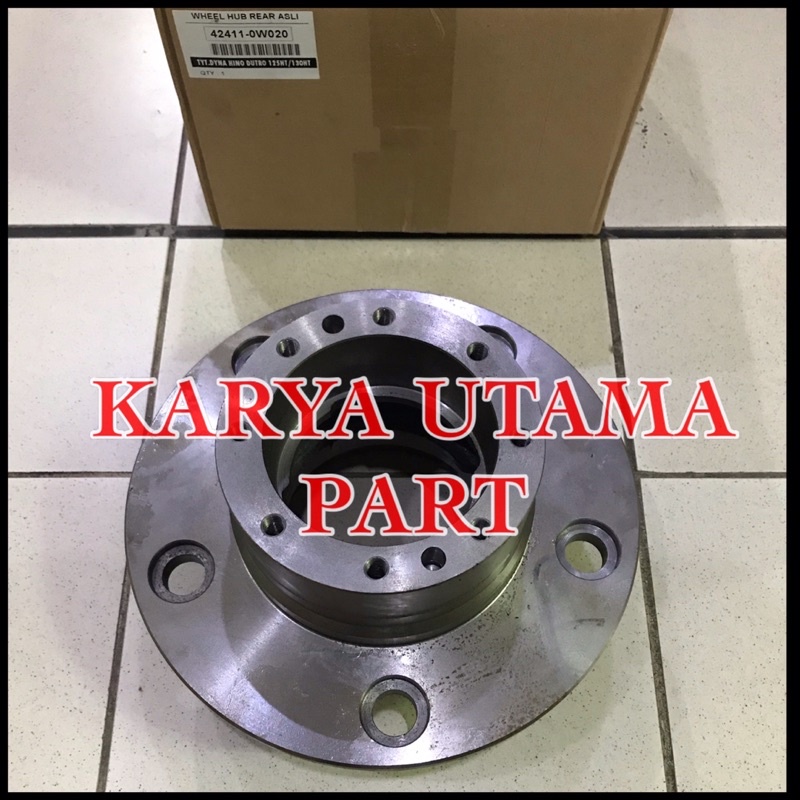 Jual Nap roda belakang-wheel hub rear asli Hino dutro HT125,HT130 42411 ...