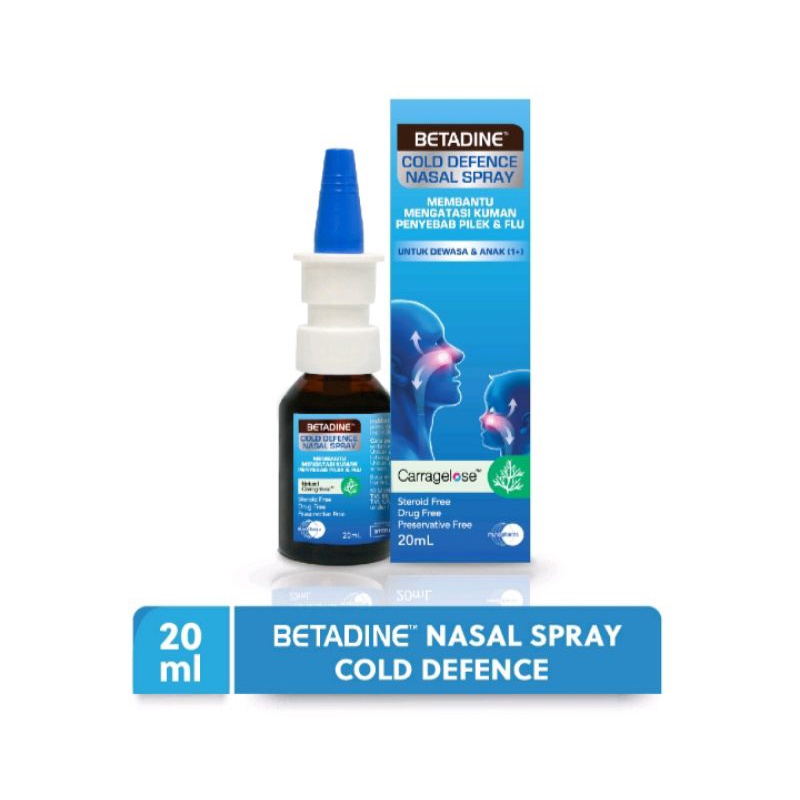 Jual Betadine Cold Defence Nasal Spray | Shopee Indonesia