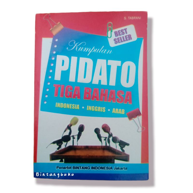 Jual Buku Kumpulan Pidato Tiga Bahasa | Shopee Indonesia