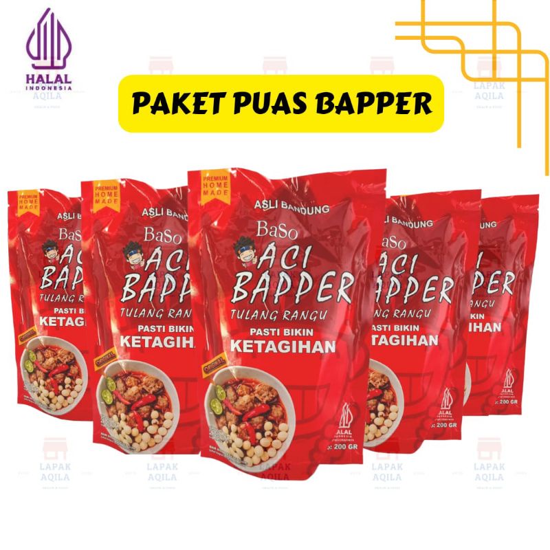 Jual Baso Aci Bapper Paket 5 pcs | Shopee Indonesia