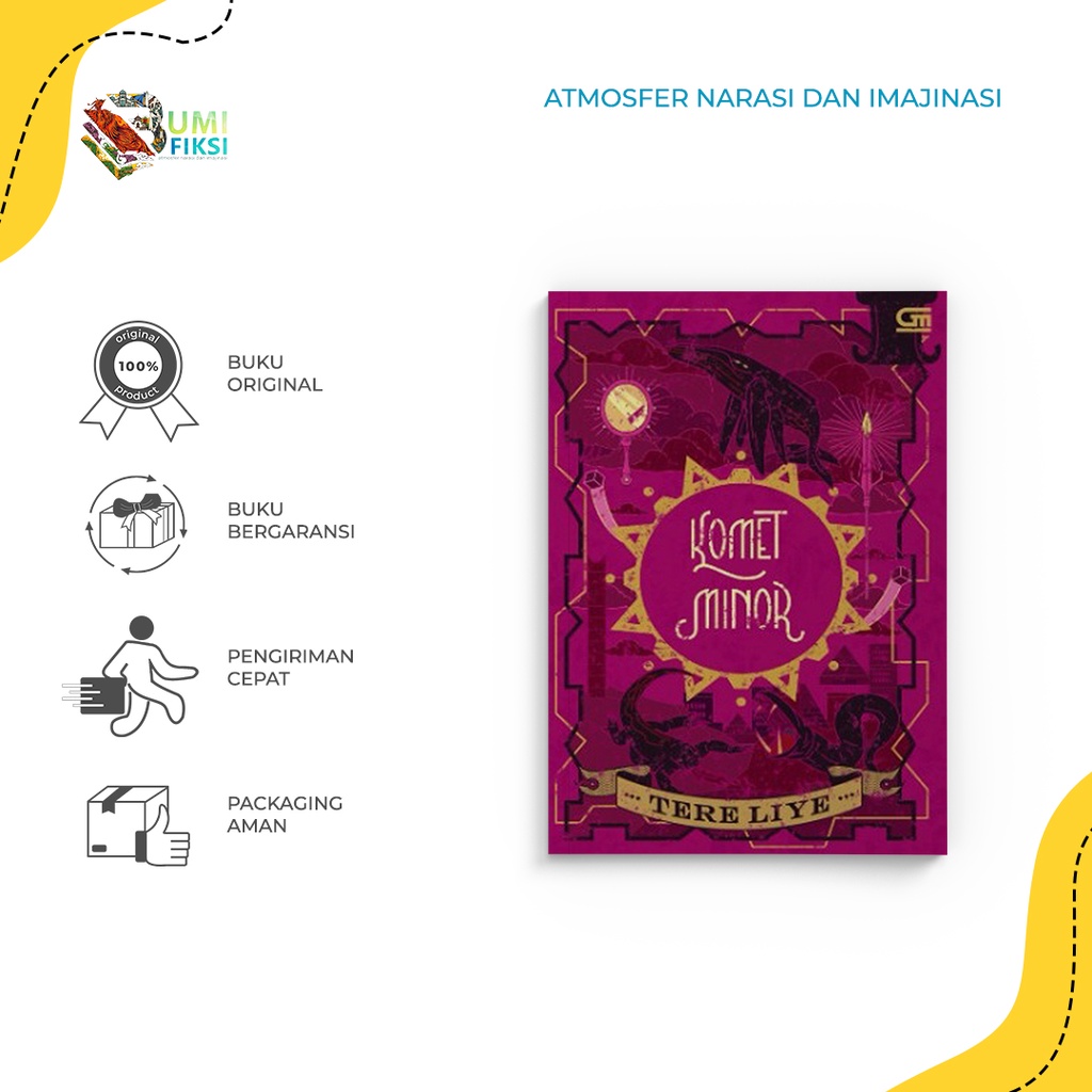 Jual Buku Novel Komet Minor - Gramedia Pustaka Utama - Tere Liye - Bumi ...