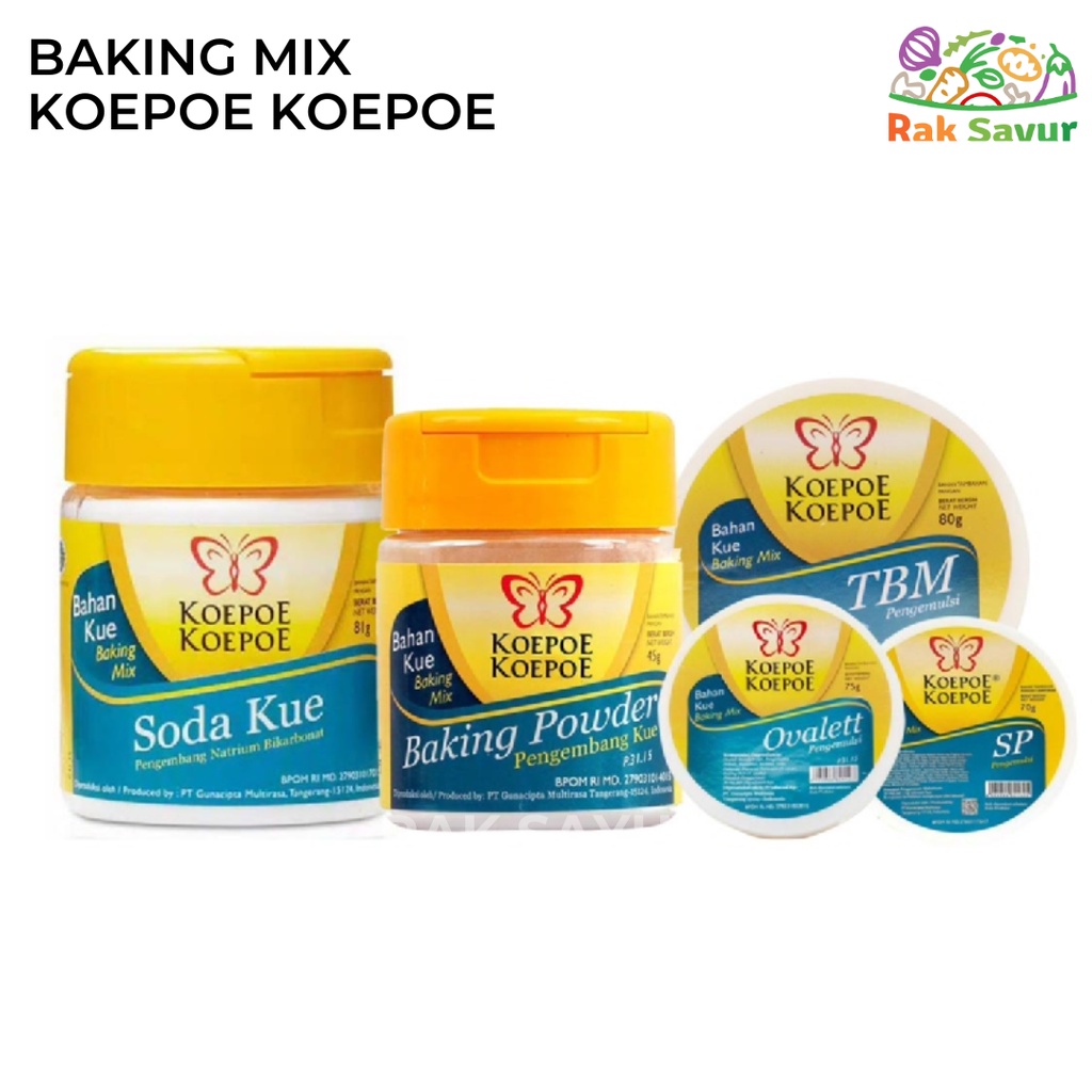 Jual Bahan Kue Koepoe Koepoe Baking Mix Rak Sayur Padang | Shopee Indonesia