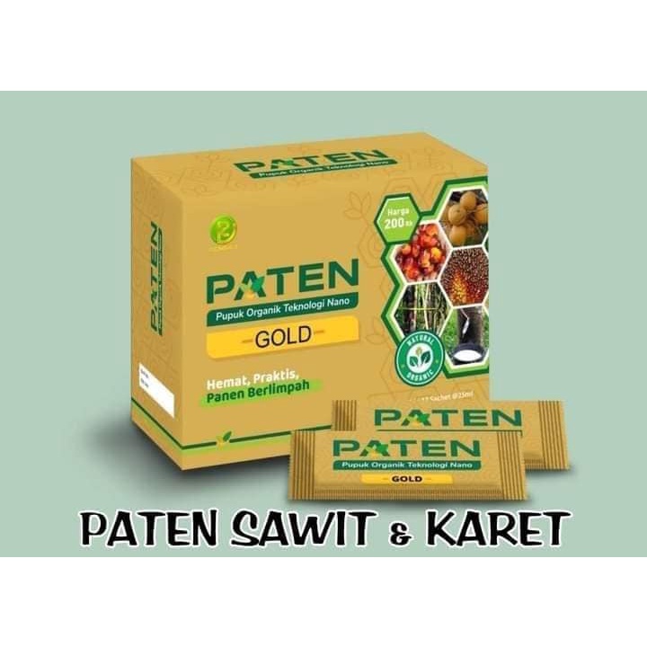 Jual PUPUK ORGANIK / PUPUK SAWIT / PUPUK PATEN GOLD 1 BOX ISI 12 SACHET ...