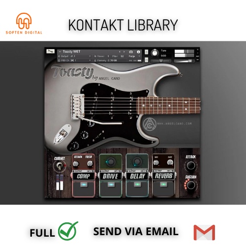 Jual Angel Cano Toasty v1-03 library libraries preset KONTAKT WiN-MAC | Shopee Indonesia