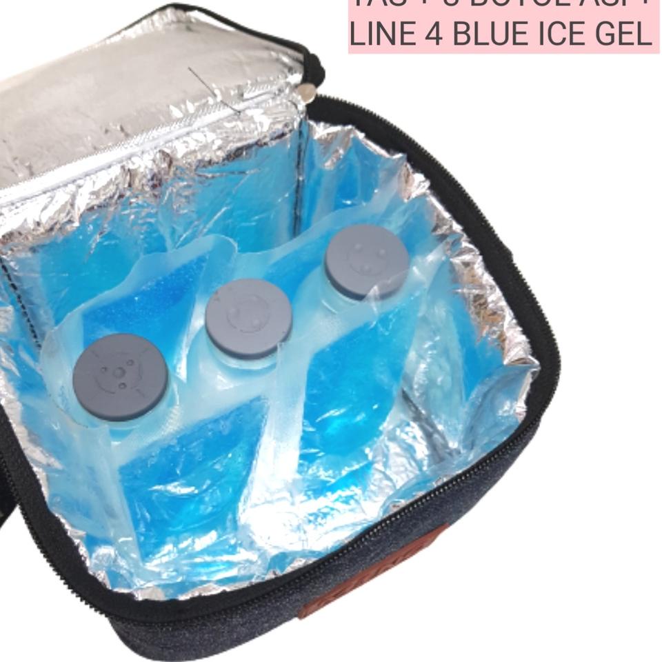 Jual 0J4 (LT31) COOLER BAG ASI + BLUE GEL LINE + 3 BOTOL ASI ...