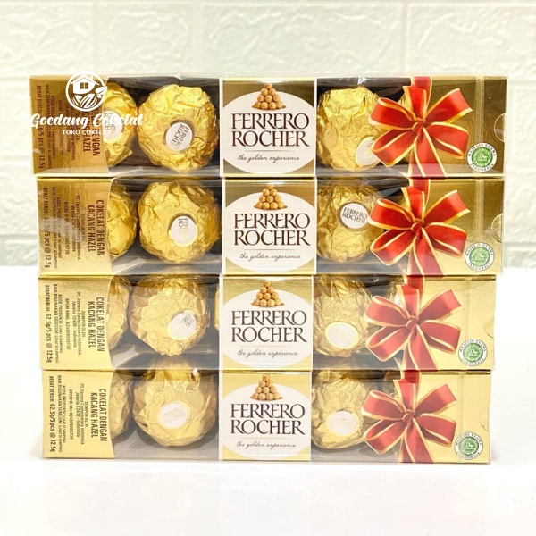 Jual Ferrero Rocher Chocolate T16 T5 T3 | Halal Cokelat Coklat Ferero ...