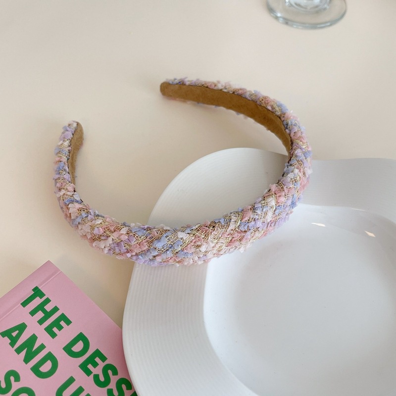 Jual TownShell - Small Pink Spring Korean Head Band / bando korea motif ...