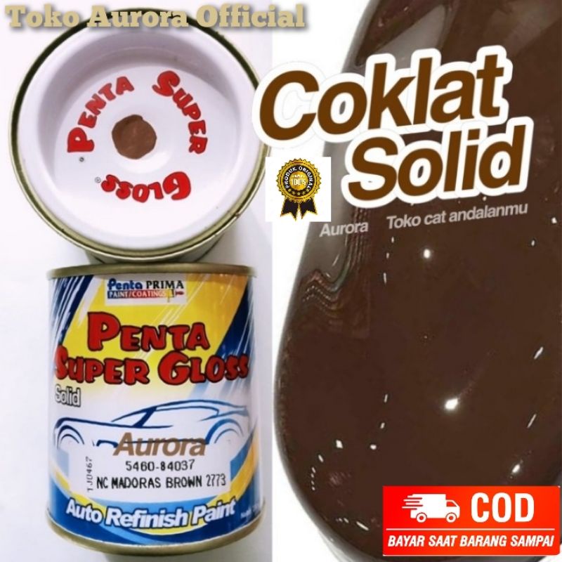 Jual Cat Coklat Tua Penta NC Madoras Brown 2773 5460-84037 Coklat Solid ...