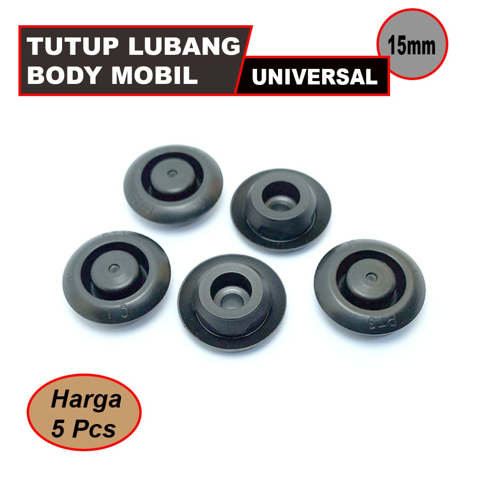Jual Tutup Lubang Bodi Mobil 15mm Karet Tutup Lubang Pintu Penutup ...