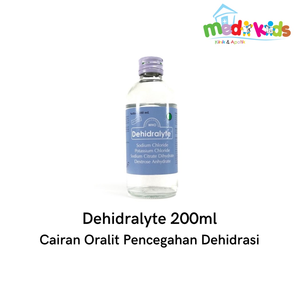 Jual Dehidralyte 200ml Cairan Larutan Oralit Dehidralit Diare | Shopee ...