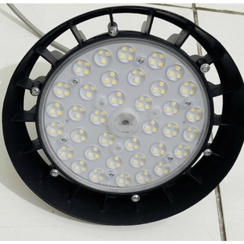 Jual lampu led highbay ufo 100 watt 100w lampu gantung led gudang 100 ...