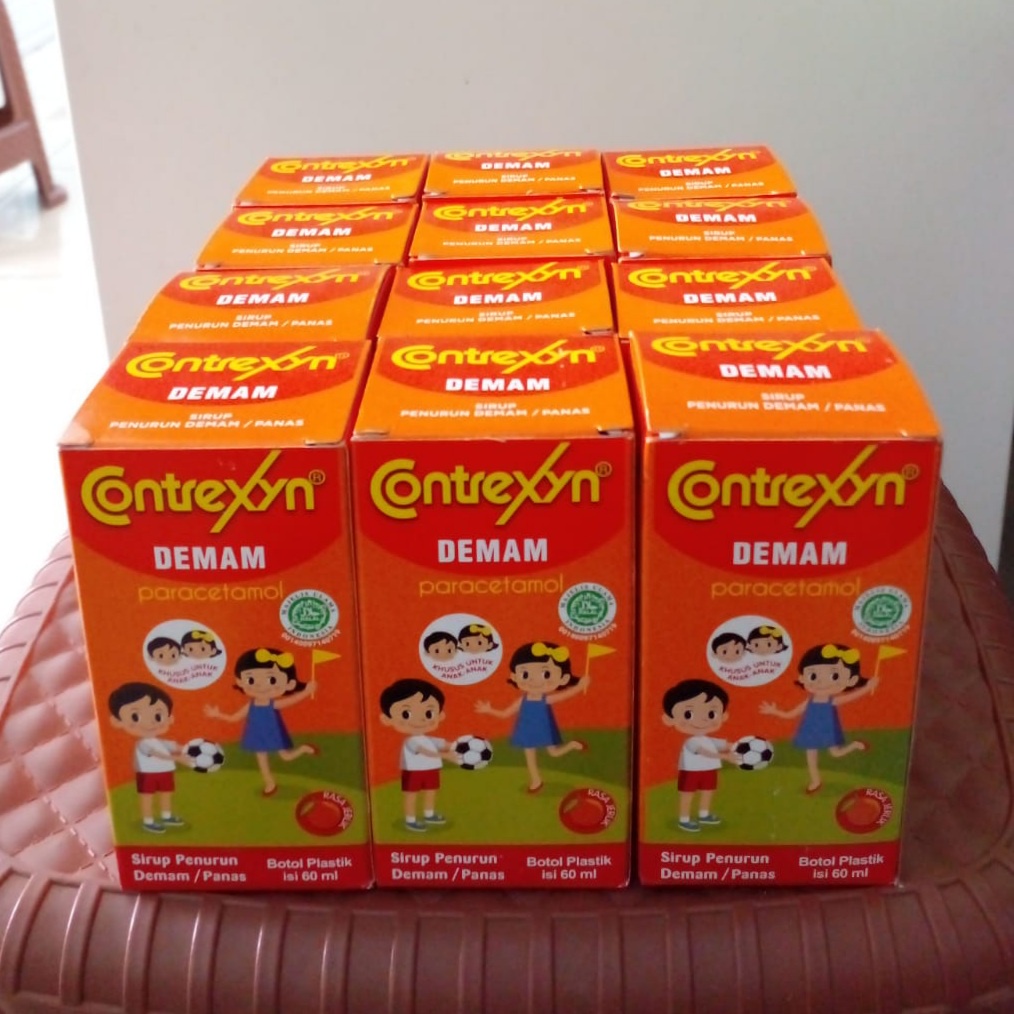 Jual Contrexyn Sirup Demam 60 Ml (1 Lusin = 12 pcs) | Shopee Indonesia