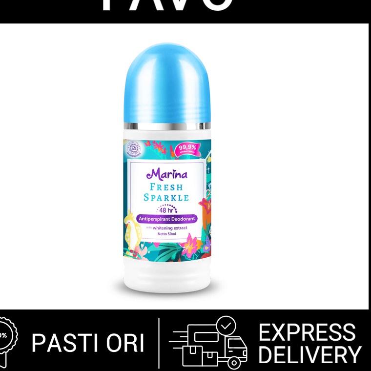 Jual Fresh--Deodorant Marina Fresh Sparkle Antiperspirant Deodorant ...