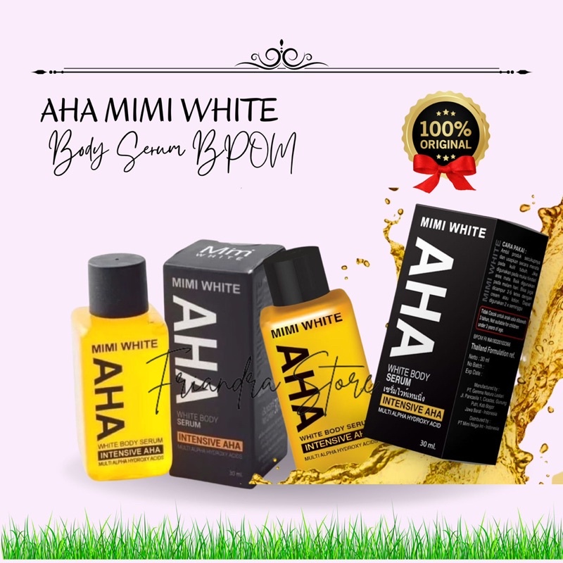 Jual AHA MIMI WHITE BPOM ORIGINAL 100% / MIMI WHITE INDONESIA / AHA ...