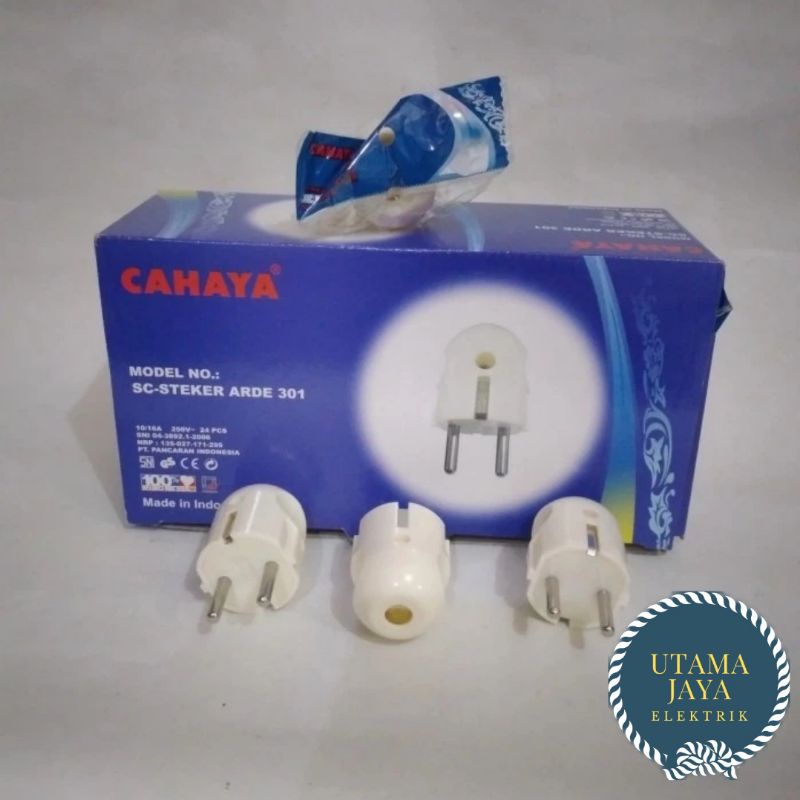 Jual Steker Arde Colokan Bulat CAHAYA | Shopee Indonesia