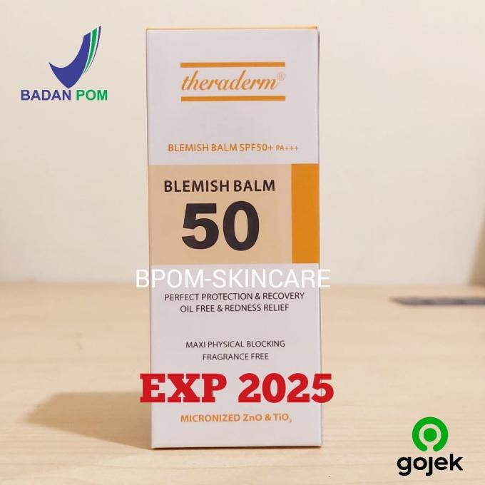 Jual Theraderm Blemish Balm Cream SPF50 40gr BB KRIM TERBAIK Made in ...