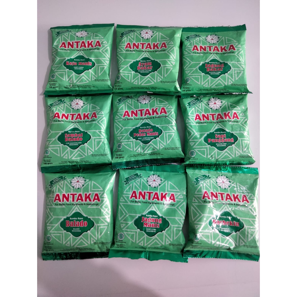 Jual ANTAKA BUMBU balado,barbeque,balado pedas manis,keju manis,sambal ...