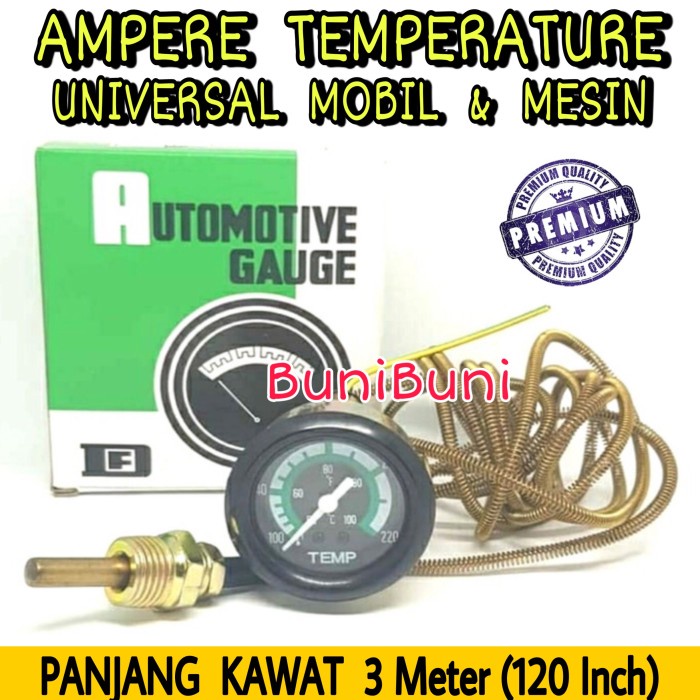 Jual Radiator Ampere Panas - Meter Temperature / Suhu Air Untuk Mobil ...