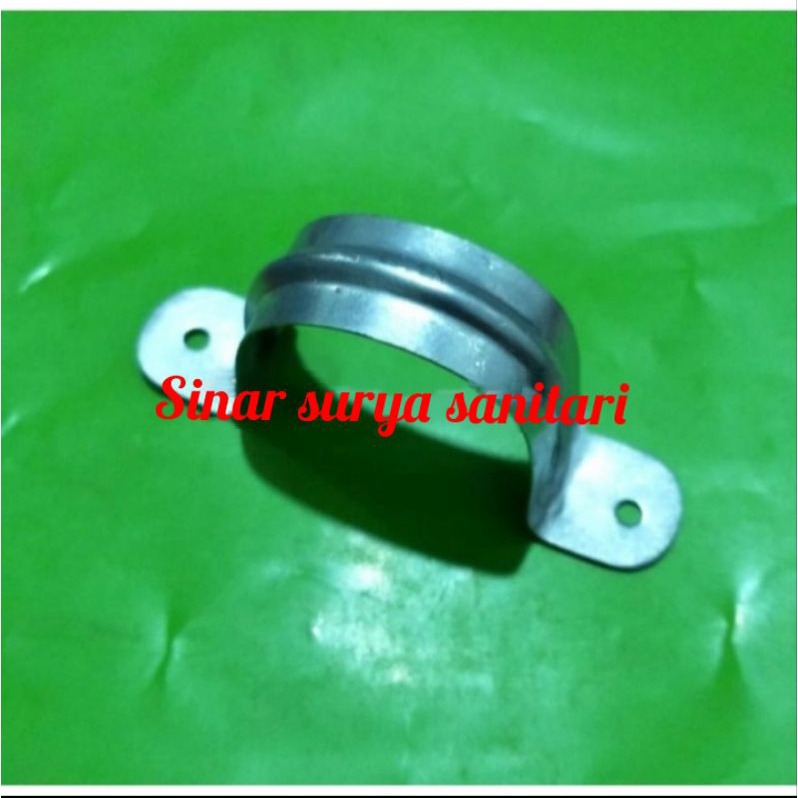 Jual Klem pipa paralon 2 inch / kelem pipa / penyangga pipa | Shopee ...
