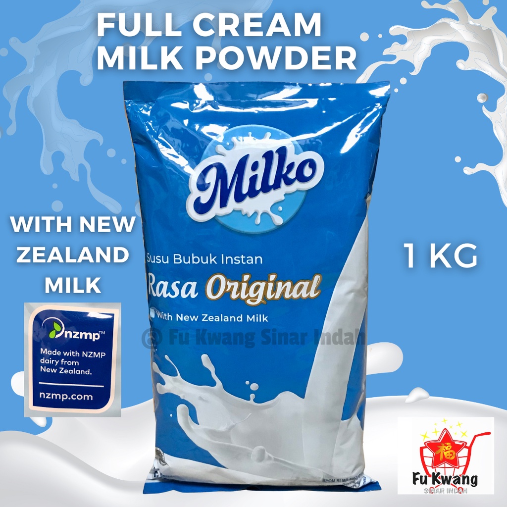 Jual Milko Susu Bubuk Full Cream 1kg / Susu Kiloan NZMP / Susu Instan ...