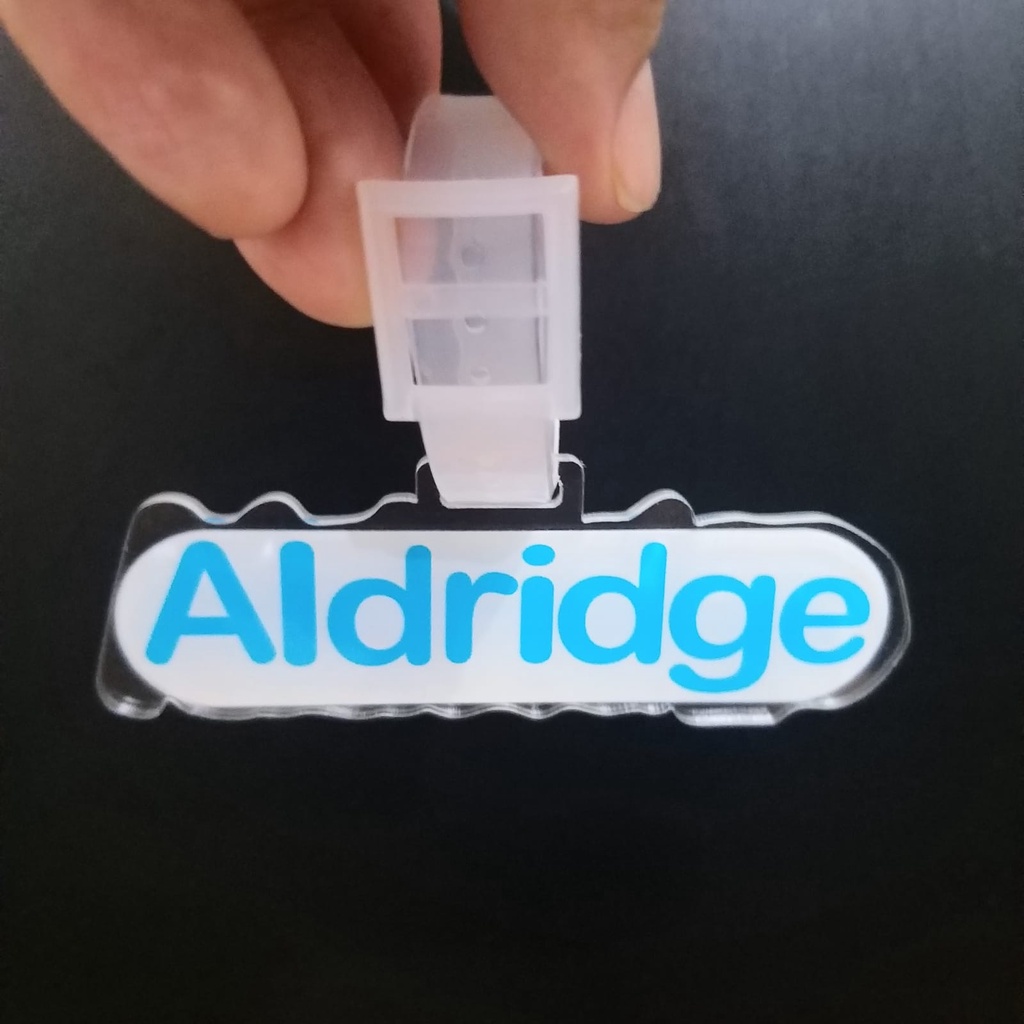 Jual Name Tag Acrylic / Gantungan Tas Akrilik Print UV 2 sisi | Shopee ...