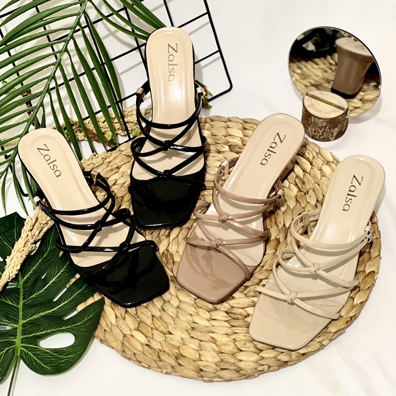 Jual Sandal Wanita High Heels TAHU SILANG | Shopee Indonesia