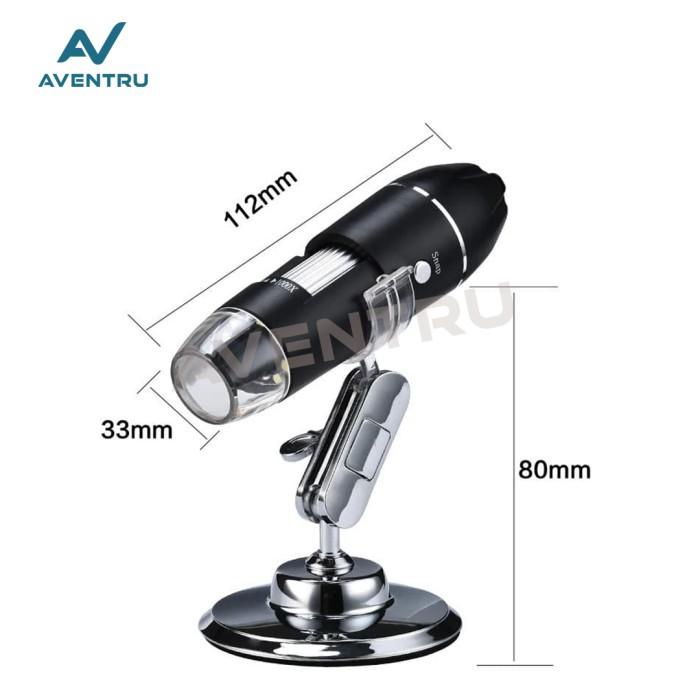Jual Digital Microscope Endoscope 1600x USB Mikroskop Endoskop LED ...