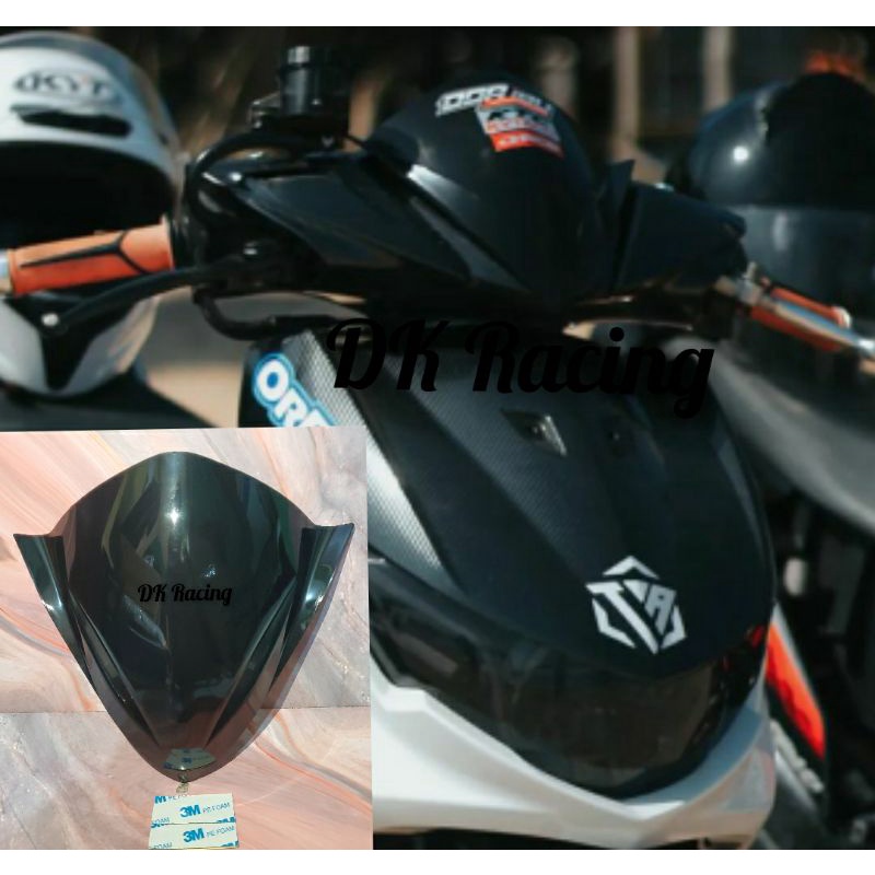 Jual VISOR MIO SOUL GT 115 MODEL JENONG WINDSHIELD MIO SOUL GT 115 ...